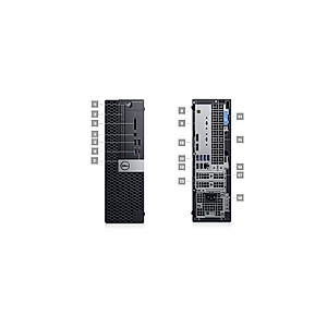 Dell OptiPlex 5070 Desktop Computer - Intel Core i5-9500 - 8GB RAM - 500GB HDD - Small Form Factor -Windows 10 Pro