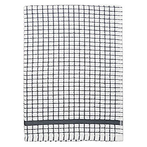 Samuel Lamont Poli Dri 100% Cotton Dish Towel - Charcoal Grey