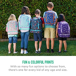 Bentgo 2-in-1 Backpack & Insulated Lunch Bag Set With Kids Prints Lunch Box (Tropical)