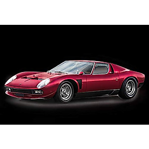 Italeri 3649 Model Plastic to Assemble Car Lamborghini Miura Jota Svj- Model Kit Scale 1:24