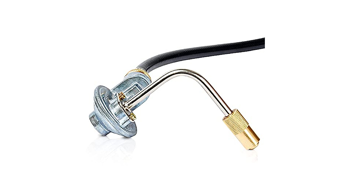 GasSaf 5 FT Propane Adapter Hose with Griddle Regulator, Griddle Gas ...