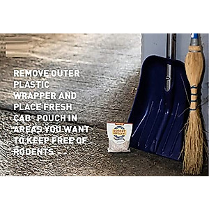 Fresh Cab FC6 Botanical Rodent Repellent Keeps Mice and Rats Out, Federal EPA Registered for Use Indoors and in Enclosed Spaces, 2.5 Ounce x 4 Scent Pouches x 4 Pack (Total 16 Pouches)