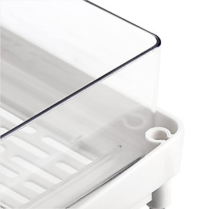 ZEAYEA 2 Tier Clear Organizer, Multi-Purpose Slide-Out Storage Container, Bathroom Vanity Countertop Organizer, Under Sink Organizer with Pull Out Drawer for Kitchen Pantry Office Desktop Cabinet