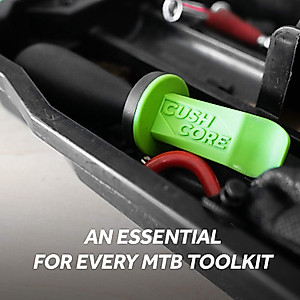 CushCore Bead Dropper - Bike Tire Lever, Makes Installing Tire Inserts Easier, Ergonomic Design, Strong & Durable Plastic, at-Home Installation (Bead Dropper)