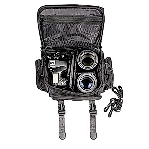 Ultimaxx Large Carrying Case/Gadget Bag for Sony,Nikon, Canon, Olympus, Pentax, Panasonic, Samsung & Many More SLR Cameras & Camcorders