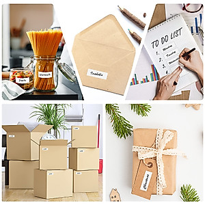 MaxGear 1" x 2-5/8" Address Mailing Sticker Labels for Inkjet or Laser Printer, Matte White Paper Sheets, Strong Adhesive, Dries Quickly, Holds Ink Well, 30 Sheets, 900 Labels