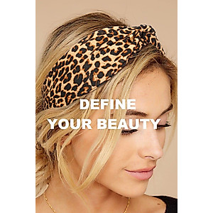 AKTVSHOW Headbands for Women Non Slip Wide Boho Hair Bands Turban Headband Headwraps Stylish Hair Accessories for Women