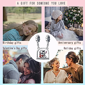 MICOO 925 Sterling Silver Charms for Bracelets and Necklace,Butterfly Music Dangle Pendants Beads Charms Jewelry Gift for Women,Fit Pandora European Bracelets