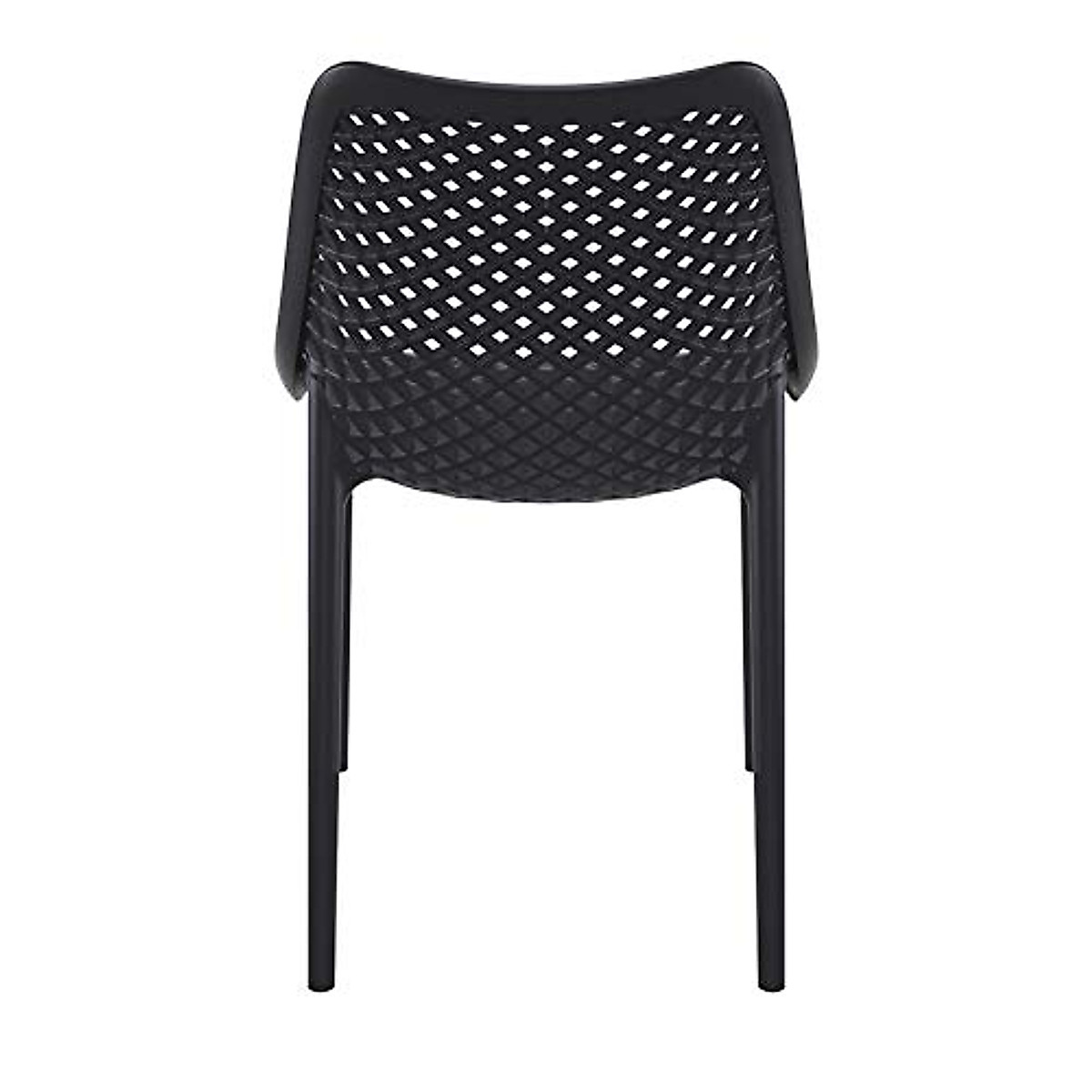 Air Outdoor Dining Chair Black