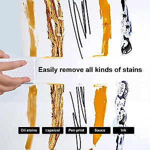 POWOBEST 10 Pack Magic Sponge Eraser, 2X Density Melamine Sponge Foam Cleaning Pads, Non-Scratch Scrub Sponge, Household Cleaning Bathroom Kitchen Dish Furniture Floor Wall Cleaner Sponges