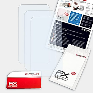 atFoliX Screen Protection Film Compatible with FiiO M6 Screen Protector, Ultra-Clear FX Protective Film (3X)