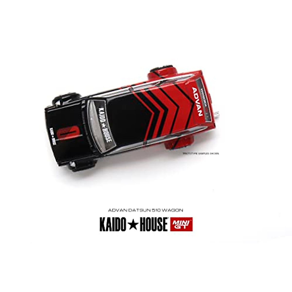 Datsun 510 Pro Street Wagon Advan Yokohama (by Jun Imai) Kaido House 1/64 Diecast Model Car True Scale Miniatures KHMG033