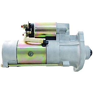 PREMIER GEAR PG-17578 Starter Compatible With Ford F250 Super Duty, F350, F250, E350 Econoline, E350 Club Wagon, Excursion, F450, E450, F, F59, F-550, MG250421, F4TZ-11002-A, F4TZ-11002-ARM, Grey