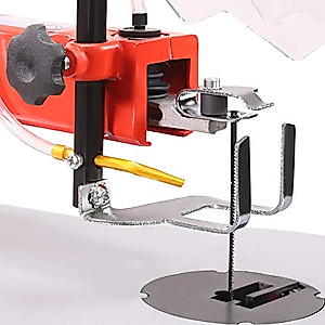 XtremepowerUS 16-inch Scroll Saw 400-1650 SPM Variable Speed Scroll Saw Machine,Red