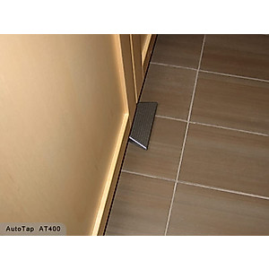 AutoTap AT400 Sink Pedal Faucet, Brushed Nickel, Instantaneous On/Off, Prevents Water Runoff, 8 Year Warranty