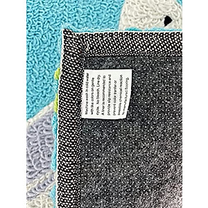 Jellybean Egret Coastal Indoor/Outdoor Machine Washable 21" x 33" Accent Rug