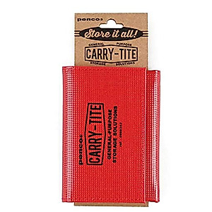 Penco Carry Tite Case - General Purpose Folding PVC Organizer Wallet/By Hightide Japan (Red)