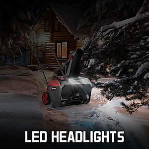 PowerSmart 40V MAX Cordless Snow Blower 21-Inch with 4.0Ah Battery and Charger (HB2421A)