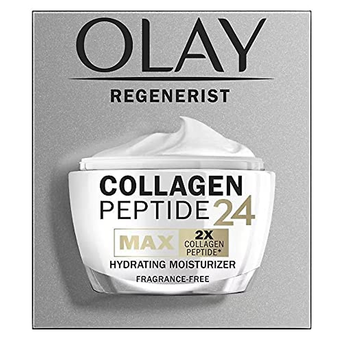 Olay Regenerist Collagen Peptide 24 MAX Face Moisturizer - Fragrance Free - 1.7oz