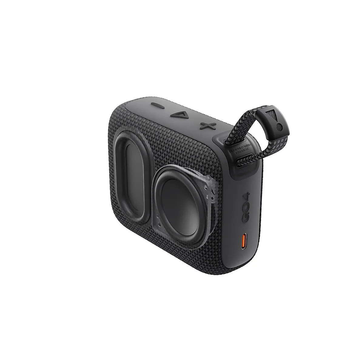 JBL JBLGO4BLUAM-Z Go 4 Portable Bluetooth Speaker, Blue - Certified Refurbished