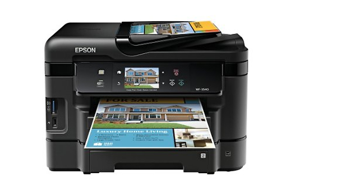 Epson WF-3540 Wireless All-in-One Printer - Fast & Affordable