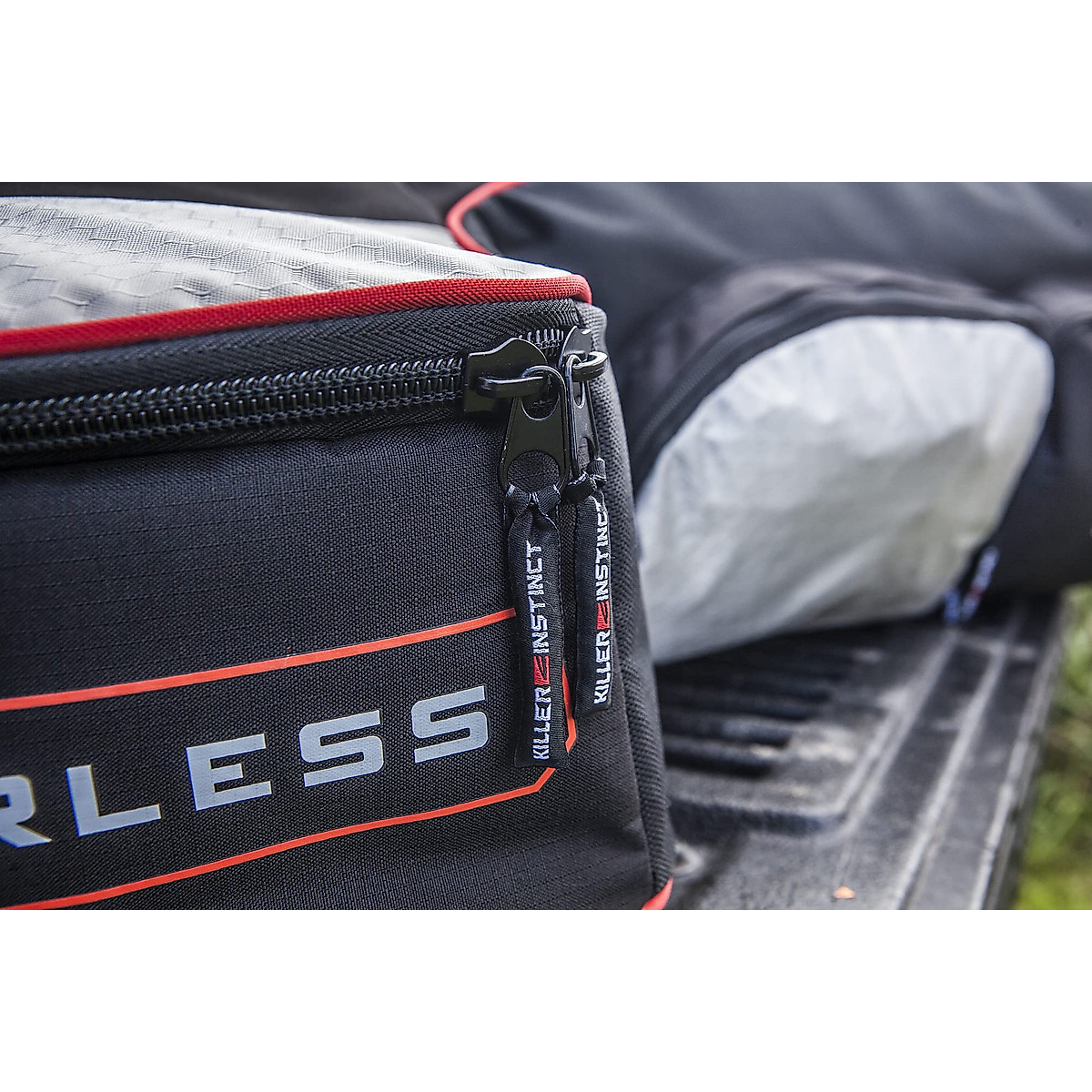 Killer Instinct Slayer Crossbow Case with Rip Stop Technology. This Portable Zippered Crossbow Case fits Crossbows Up To 22 x 36 Inches. Has 4 Padded Pockets for Your Gear.