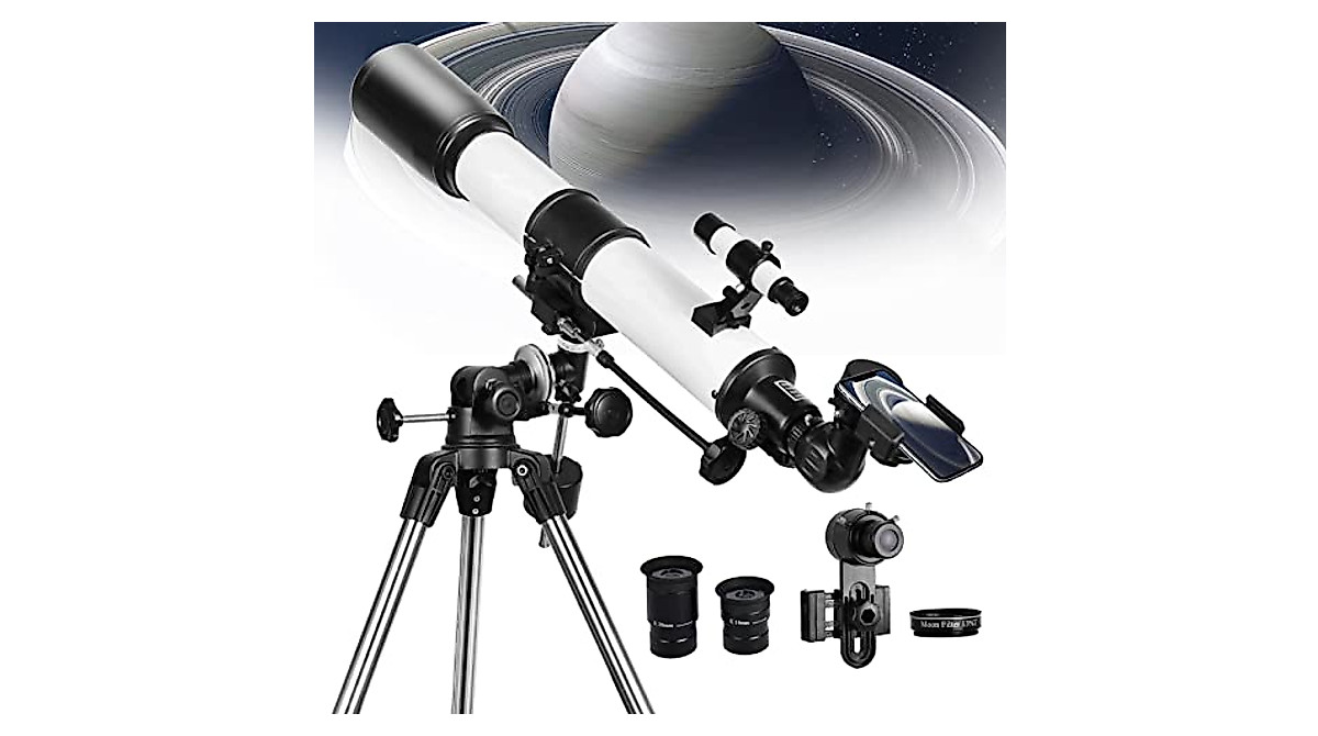 Explore the Cosmos with SOLOMARK 80EQ Refractor Telescope