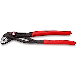 KNIPEX 87 21 250 Cobra Quick Set Water Pump Pliers, 10-Inch