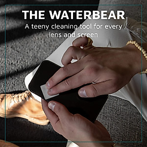 KUVRD Waterbear - Universal Screen Cleaners - Teeny Tiny Cleaning Tools for Your Lenses & Screens - Single Patch Set