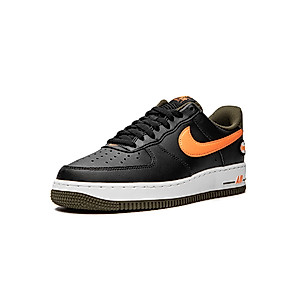 Nike Mens Air Force 1 Low DH7440 001 Hoops Black University Gold - Size 10.5