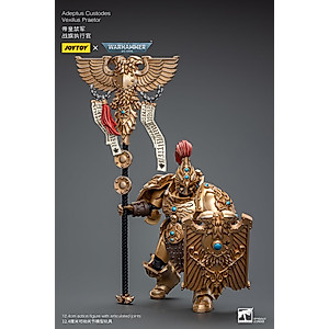 JoyToy Warhammer 40K: Adeptus Custodes Vexilus Praetor 1:18 Scale Action Figure