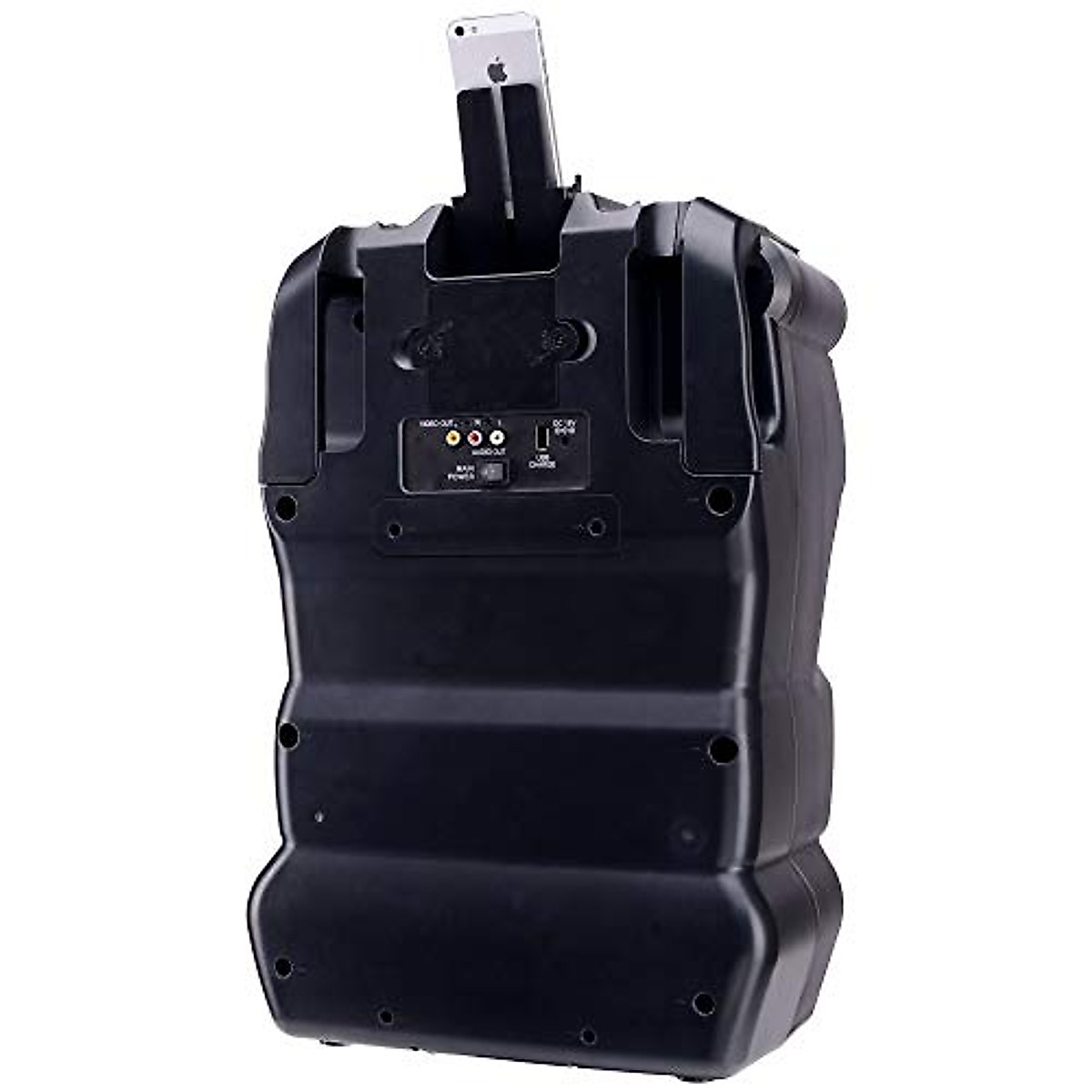 Karaoke USA GF920 Rechargeable Portable Bluetooth CDG-MP3G Karaoke Machine and PA System with 2 Microphones