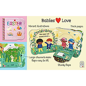Easter Chunky Lift-a-Flap Board Book (Babies Love)