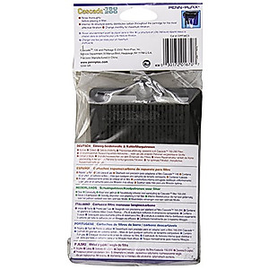 Penn-Plax Cascade Hang-on Power Filter Replacement Cartridges - 3 Pack