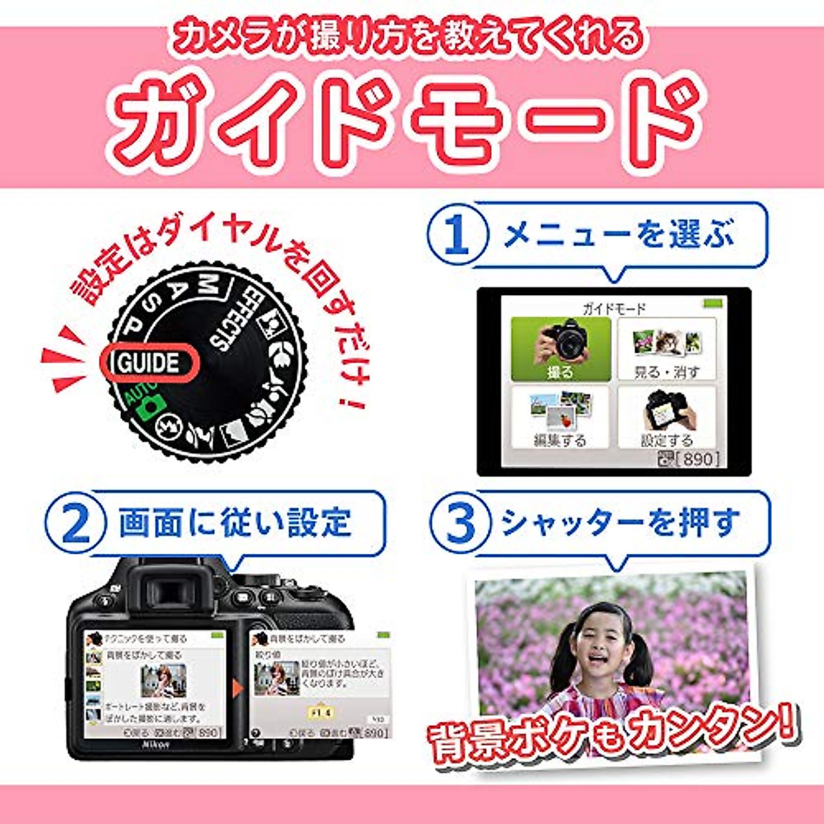 Nikon D3500 24.2MP DX-Format DSLR Digital Camera (Body Only) - (Black) - (Japan Import)