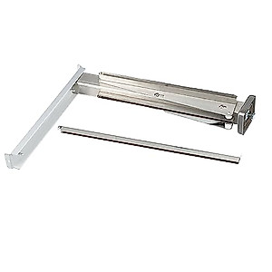Stainless Steel Sneeze Guard Protector Assembly - Right Hand