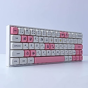 Hyekit Keycaps 137 Keys Dye-Sublimation Keycaps XDA Profile Japanese Keycaps Cute Keycaps for Cherry Gateron MX Switches Mechanical Keyboards