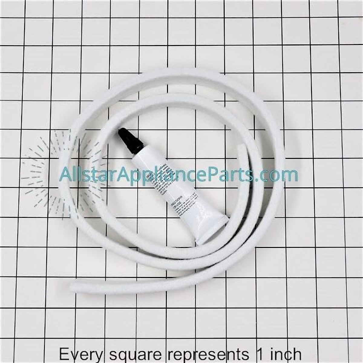 WE09X10014 Dryer Lower Felt Seal with Adhesive