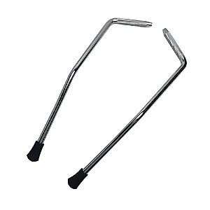 Ludwig 10.5" x 9.5mm Gull Wing Bass Drum Spurs For 18" & 20" Drums, PC40062