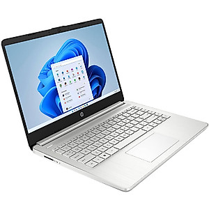 HP 14" Business Laptop Computer, Intel Quad-Core i5-1135G7 up to 4.2GHz (Beat i7-1065G7), 32GB DDR4 RAM, 1TB PCIe SSD, 802.11AC WiFi, Bluetooth, Natural Silver, Windows 11 Pro, BROAG Cable
