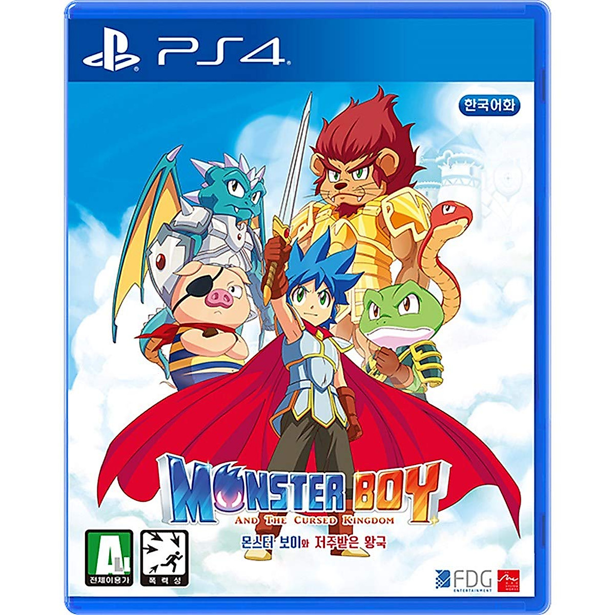 Monster Boy and the Cursed Kingdom Korean Edition [English Supports] for PS4