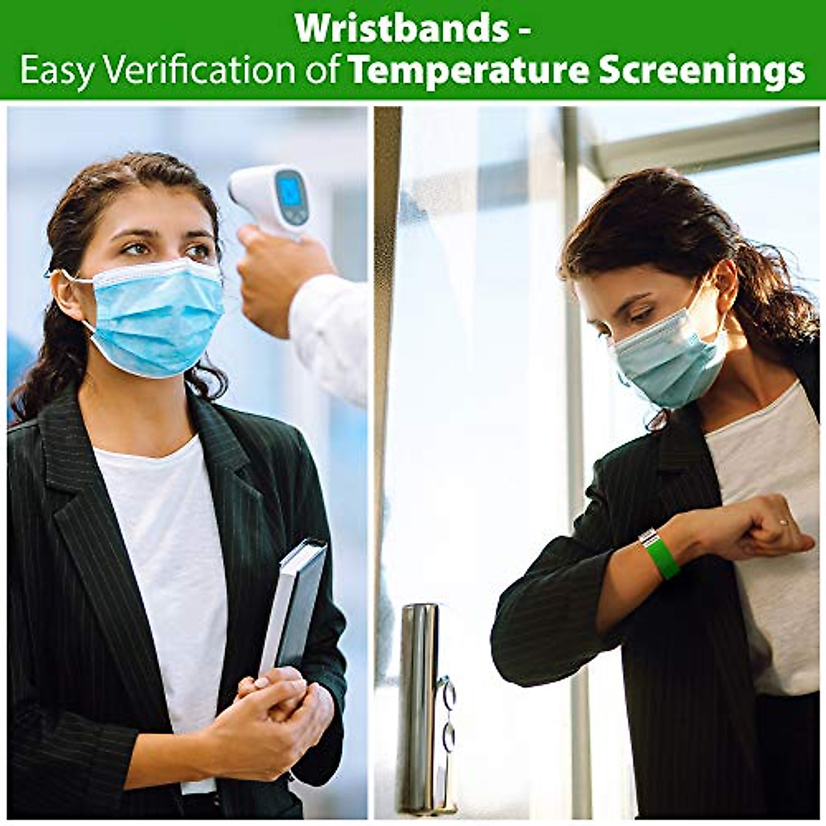 Heavier Tyvek Wristbands 7.5 Mil – Goldistock "Top 20" 200 Ct. Variety Pack- ¾” Arm Bands - 20 Unique Colors in All - Paper-Like Party Armbands - Wrist Bands for Upgrading Your Event