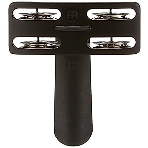 Meinl Percussion Heel Tambourine with Shoehorn Design, Stainless Steel Jingles-NOT Made in China-Hardwood, Accessory for Cajon Gigs, 2-Year Warranty (HTA)