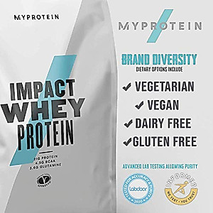 Myprotein® MYVEGAN Soy Protein Isolate Powder, Vanilla Stevia, 5.5 Lb (83 Servings)