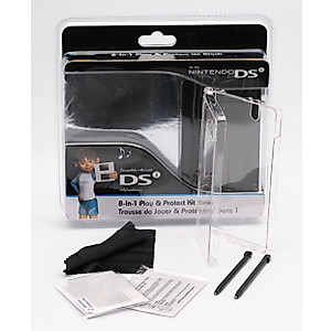 8-In-1 Play & Protect Kit - Black for DSi