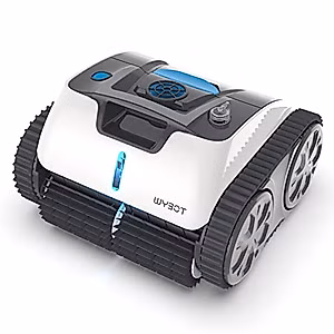 WYBOT Cordless Robotic Pool Cleaner, Ultra Strong Suction, Wall Climb Pool Vacuum with Intelligent Route Planning, Lasts 110Mins, Triple-Motor, Ideal for In-Ground Pools Up to 60 Feet (Black)