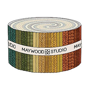 Bonnie Sullivan Woolies Flannel Desert Sunset Strips 40 2.5-inch Strips Jelly Roll Maywood Studio