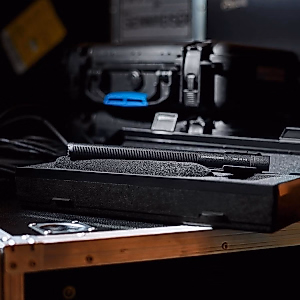 SENNHEISER Wired Professional MKH 416-P48U3 Short Shotgun Interference Tube Microphone,Black