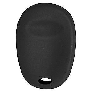 Keyless2Go Replacement for New Silicone Cover Protective Case for 4 Button Remote Key Fobs with FCC GQ43VT20T - Black - (2 Pack)