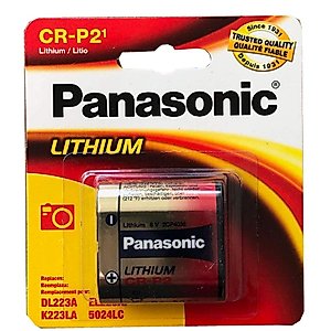 Panasonic CRP2 Photo Lithium Battery